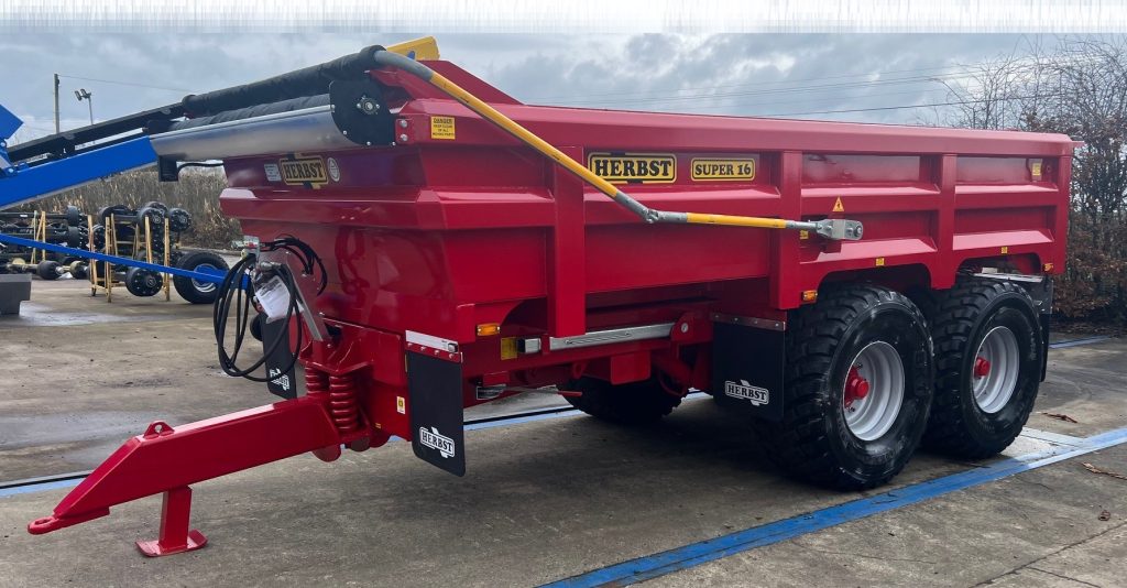 Super 16T Dump Trailer - Herbst Machinery Ltd
